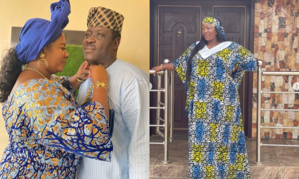 Actress Doyin Kukoyi Flaunts Ogogo As New ‘Husband’, His Daughter ...