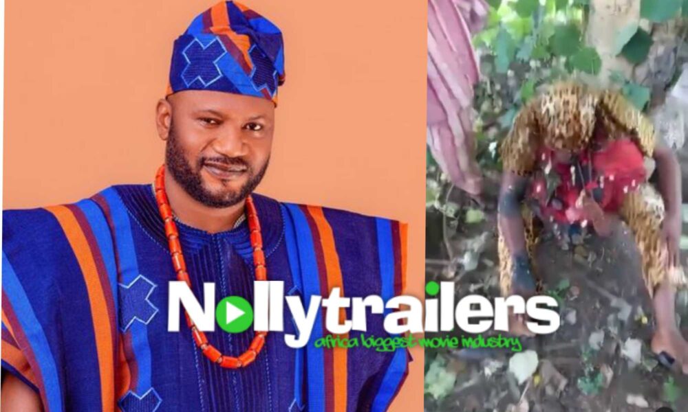Nigerian Actor, Sanjay Goes Viral As He Gets Shot On Set With Real Gun ...