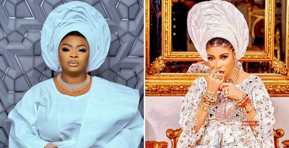 Dayo Amusa-Lizzy Anjorin Feud Sparks at Star-Studded Event