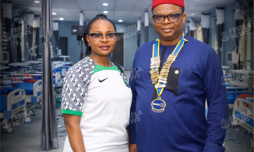 Ikoyi Metro Rotary Leads Major Hospital Improvement Project