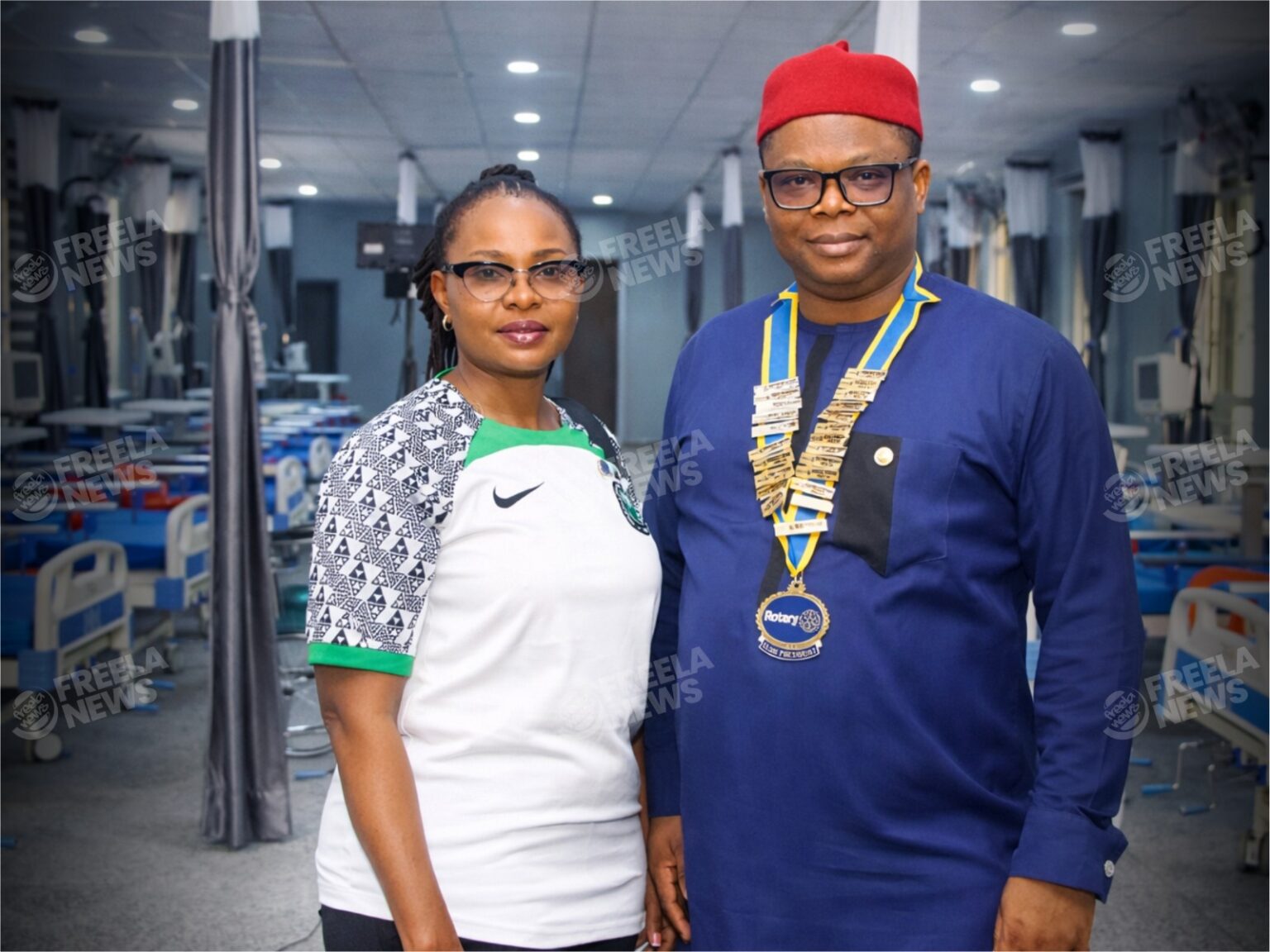 Ikoyi Metro Rotary Leads Major Hospital Improvement Project